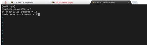 Solved How Configure Idle Time Timeout In Splunk Web Splunk Community