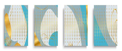 소셜 미디어 이야기 게시물 포스터 초대장 파티 배너 이벤트 전단지 인쇄를 위한 빈 추상 배경에 있는 행복한 축하 인사말 카드 파스텔 골드로 설정된 현대적인 디자인 벡터