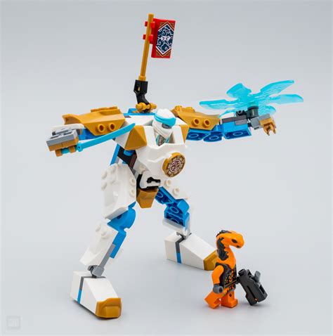Très Vite Testé Lego Ninjago 71761 Zanes Power Up Mech Evo Hoth Bricks