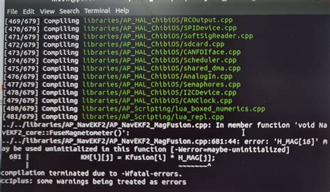 Error Hmag 16 May Be Used Uninitialized Copter 40 Ardupilot Discourse
