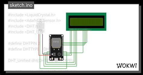 Suhu Esp32 Wokwi Esp32 Stm32 Arduino Simulator