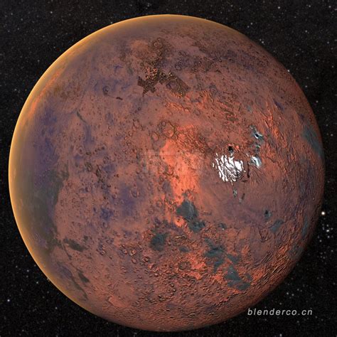 Blender行星星球模型 群友投稿，作者不详，知道的话留言 Blender布的