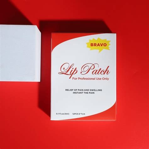 Lip Patch Premium Topical Anesthetic For Pain Free Safe And Swelling