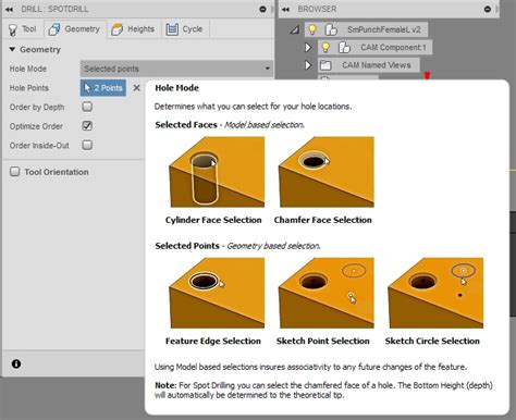 solved drilling going to wrong depth autodesk community