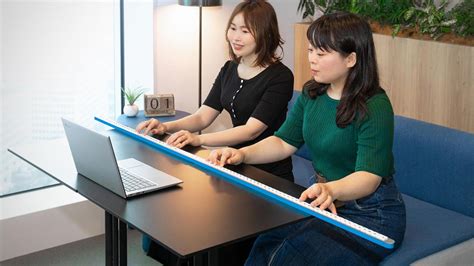 Google Japan Made A Keyboard That Has All The Keys In A Single Row
