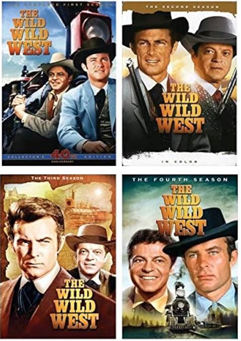 Charles Aidman Robert Conrad Wild Wild West Neat Stuff Hall Of Fame