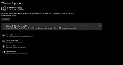unable to update window 10 and open install apps on ms store