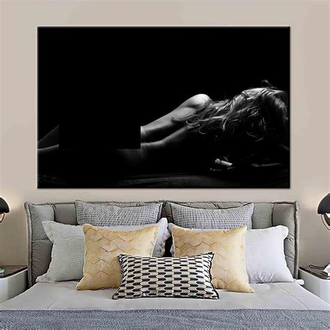 Erotic Wall Art Erotic Canvas Woman Wall Art Sexy Body Print Sexy