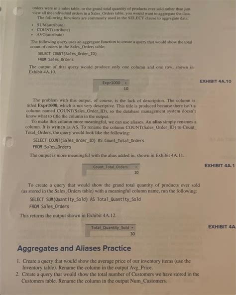 solved the output of that query would produce only one