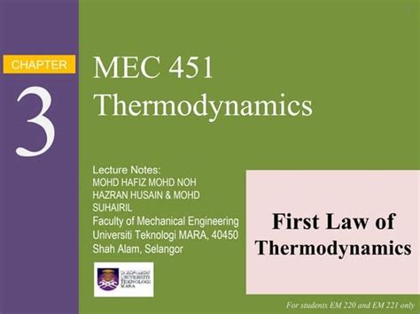 Thermodynamic Chapter 1 Fundamental Concepts Ppt Physics Science