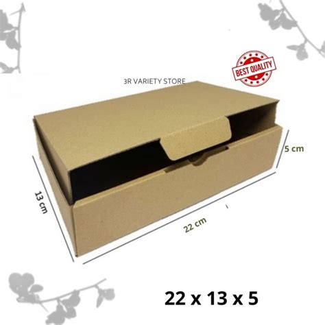 Jual Kardus Box Uk 22x13x5 Cm Die Cut And Easy Usage Box Roti Hampers Shopee Indonesia