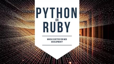 which is more sought after by web development startups ruby or python