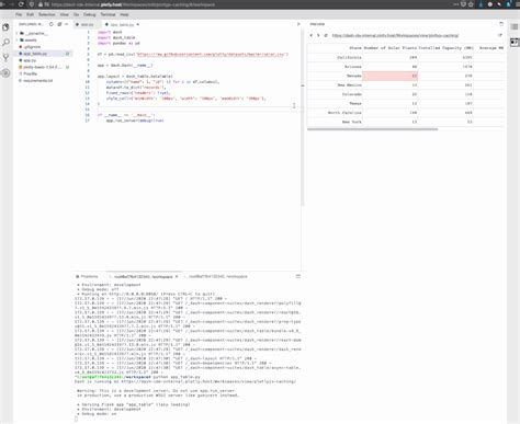 Dash 112 Datatable Format Issues When Using Fixed Header Dash Python