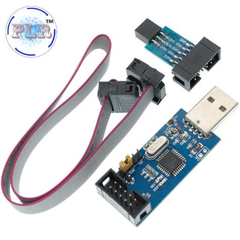 jual ke 10pcs 6 pin adapter board usbasp usbisp avr programmer usb atmega8 atmega128 attiny