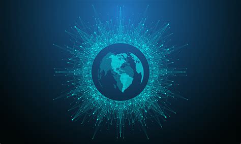 Global Network Connection Concept Social Network Communication In The Global Business Concept