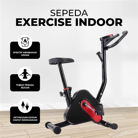 Jual Alat Olahraga Statis Bike Peralatan Olahraga Indoor Sepeda Statis Cardio Shopee Indonesia