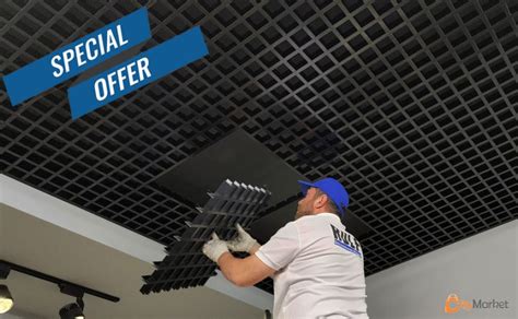 შეკიდული ჭერი გრილიატოს საწარმო Citymarket Ge