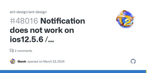 notification does not work on ios12 5 6 safari chrome · issue 48016