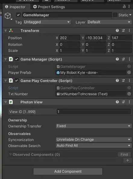 unity multiplayer tutorial using photon pun game development notes