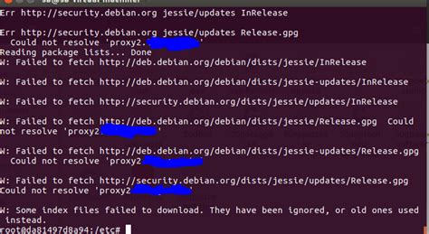 How To Configure Docker Container Proxy Stack Overflow