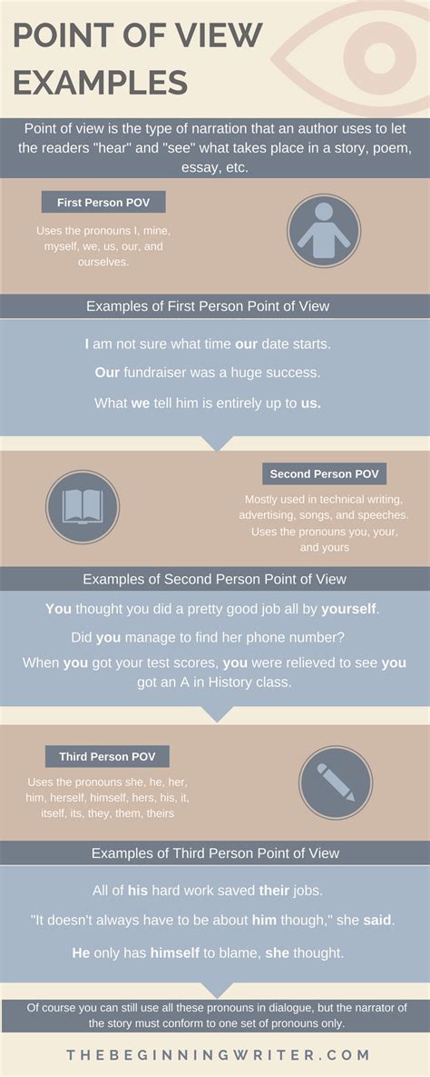 Examples Of Different Point Of Views Infographic At