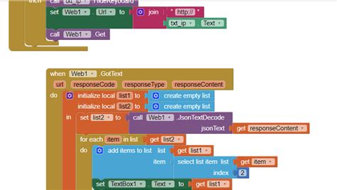 Help Me To Finish This Json Code Mit App Inventor Help Mit App
