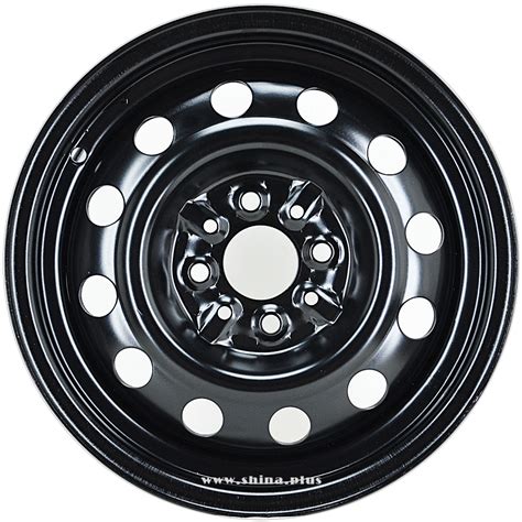 Диск R14 4x98 5,5J ET35 D58,6 ТЗСК (ВАЗ 2110) черный глянец