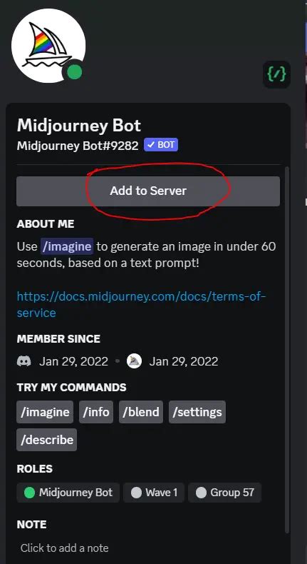 How to Add Midjourney Bot to Discord - TLG