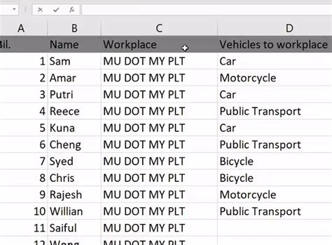 Advanced Tips In Microsoft Excel MU DOT MY PLT