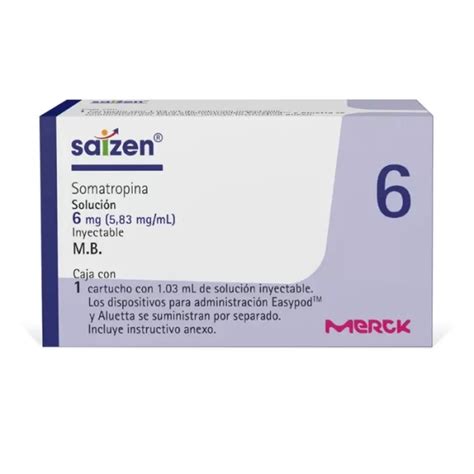 Saizen 18 Ui 6 Mg Solución Inyectable Medicamentos Y Especialidades