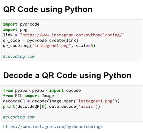 python coding on linkedin python qr code decode