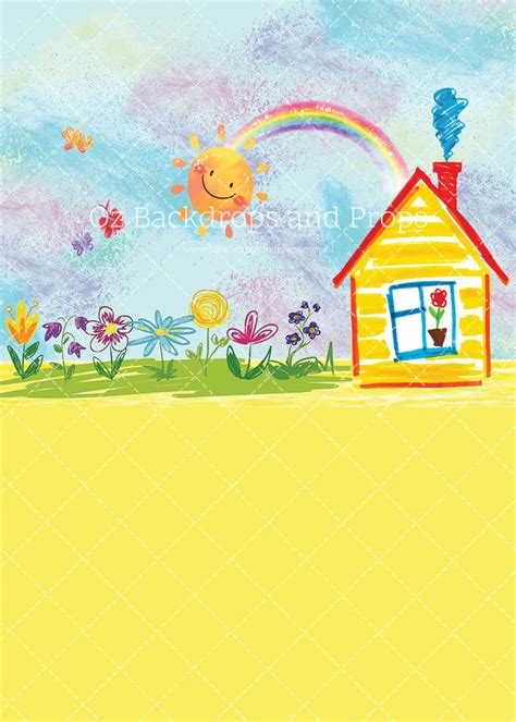 Happy Drawing Sweep Oz Backdrops And Props Pty Ltd