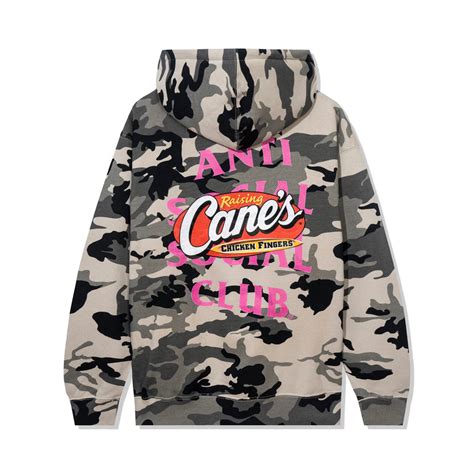 Assc X Raising Canes Saucy Camo Hoodie Courtside Kicks