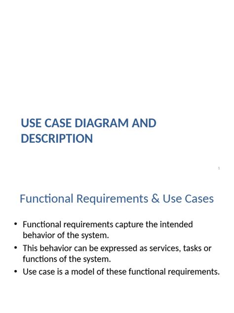 use case diagram and description 1 pdf use case computer