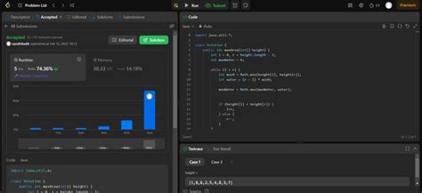100daysofleetcode leetcode containerwithmostwater twopointers