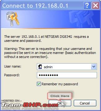 Recovering The ISP Password In Netgear DG G Wireless Router Modem Team BHP