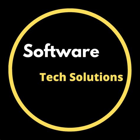 Software Tech Solutions Youtube