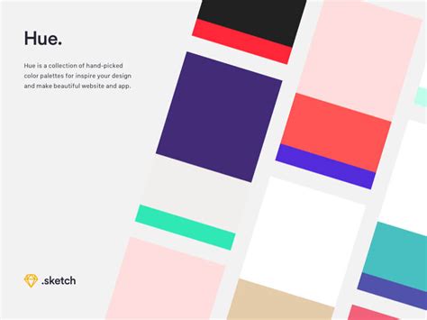 Website And App Color Palettes Free Sketch Resource Sketch Elements