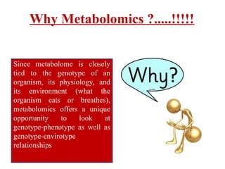 Difference Between Metabolomic Proteomics Ppt