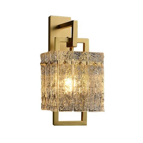 Salome Grand Rectangular Wall Sconce Idealamps