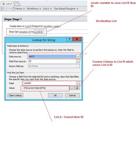 Sharepoint Online Trying Pass New List Item Id Via Variable Create