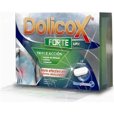 Dolicox Forte Max 250 Mg 220 Mg 65 Mg Desde 19 100