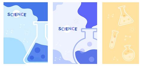 premium vector science theme poster vector background