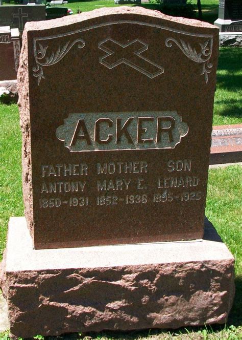 Antony Acker Wall Of Celebrities