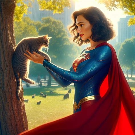 Gal Gadot As Clara Kentsuperwoman Raicomicbookart