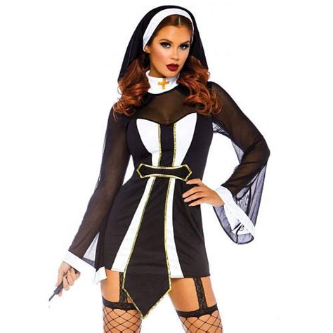 Костюм похотливой монашки Leg Avenue Twisted Sister M/L (ID#1854259370 ...
