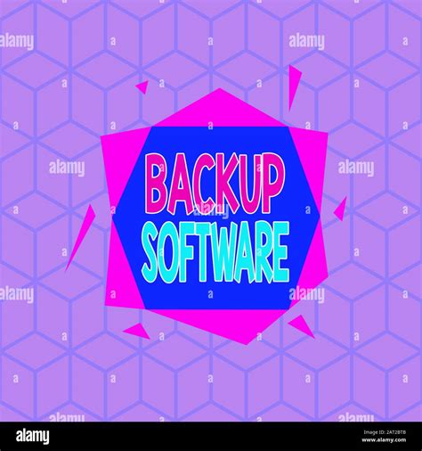 Writing Note Showing Backup Software Business Concept For Create Extra Exact Copies Of Files Or