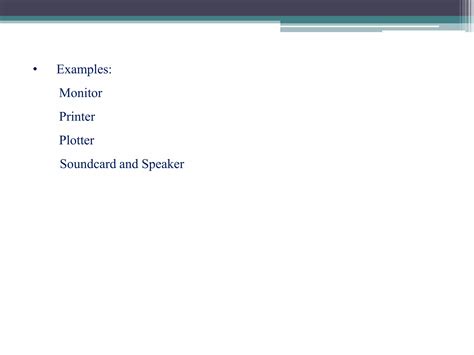 Inputoutput And Storage Devices Pptx Data Storage And Warehousing