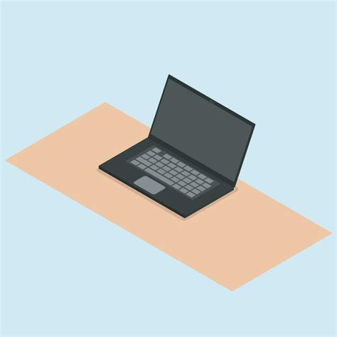 Vector Illustration Isometric Laptop 23646368 Vector Art At Vecteezy