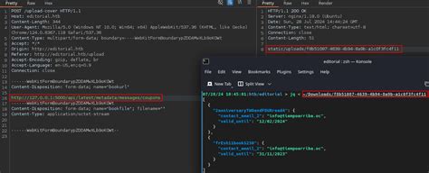 Hackthebox Editorial Walkthrough